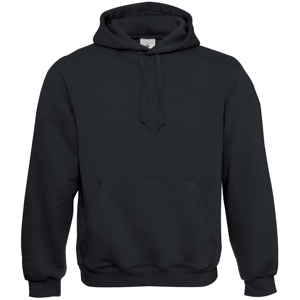 Толстовка Hooded, черная - Уникальные принты и гаджеты